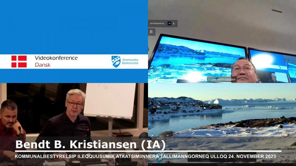 Avannaata Kommunia (Kalaallisut) - 24-11-2023 - Kommunalbestyrelsi